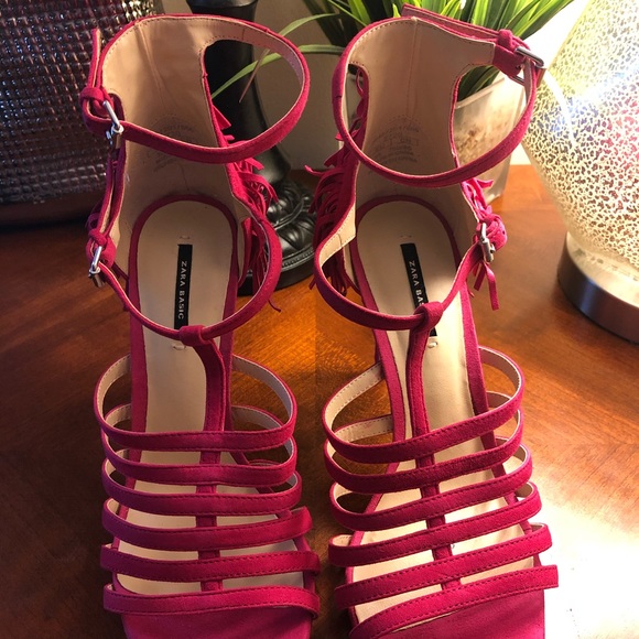 Zara | Shoes | Zara Strappy Heels | Poshmark